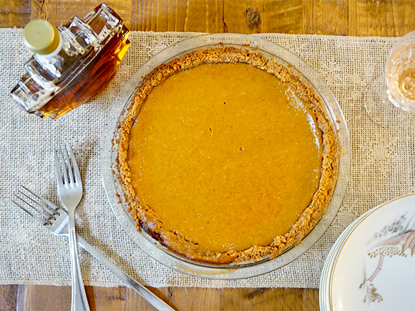 Pumpkin Maple Pie - Maple from Canada